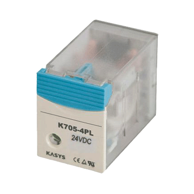 خریدرلهK705-4PL 24VDC کاکن|رله چهارکنتاکت24ولتیK705-4PLKACON
